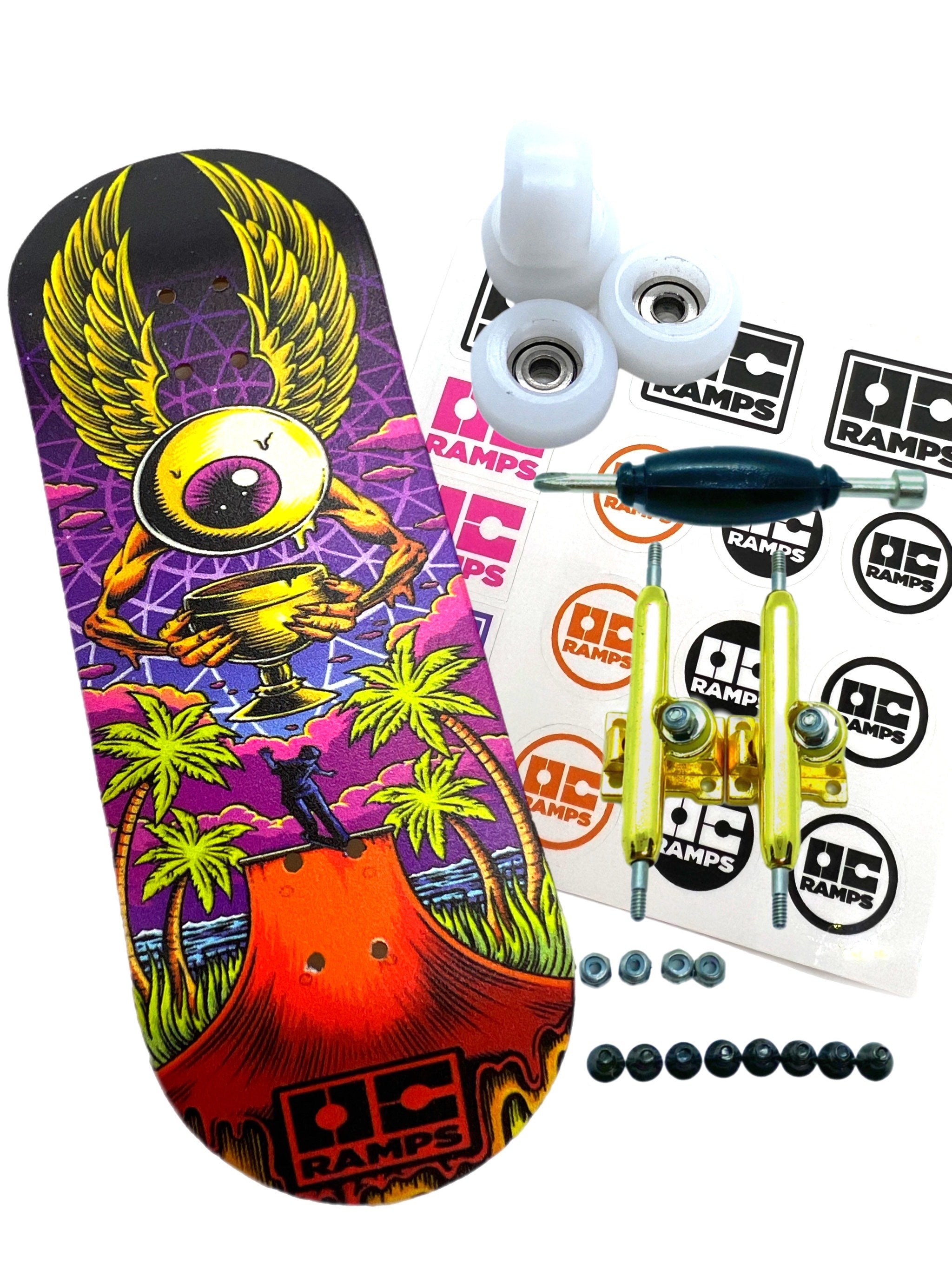 Fingerboard Complete Volcano Vision | OC Ramps