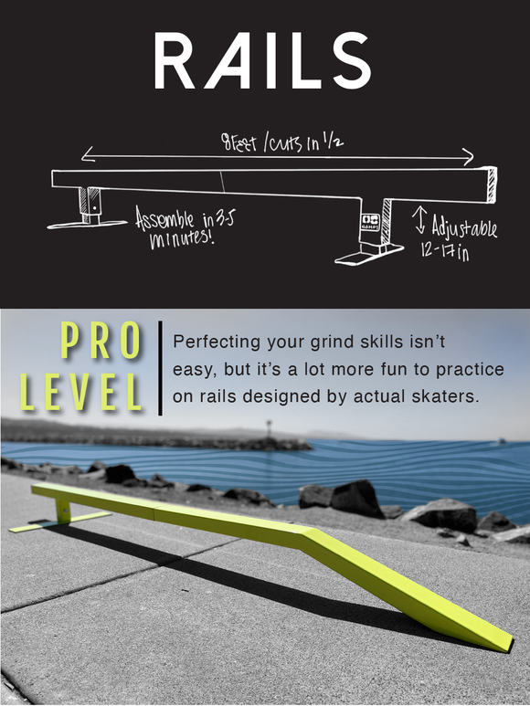 DIY Skateboard Ramps & Grind Rails For Sale | Free Shipping – OC Ramps